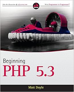 Beginning PHP 5.3: Doyle, Matt: 9780470413968: Amazon.com: Books