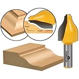 Yonico 12335 3 Bit Raised Panel Cabinet Door Router Bit Set, Ogee Rail ...