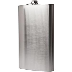 Amazon.com | Giant Hip Flask 1.9L by PRM: Alcohol And Spirits Flasks ...