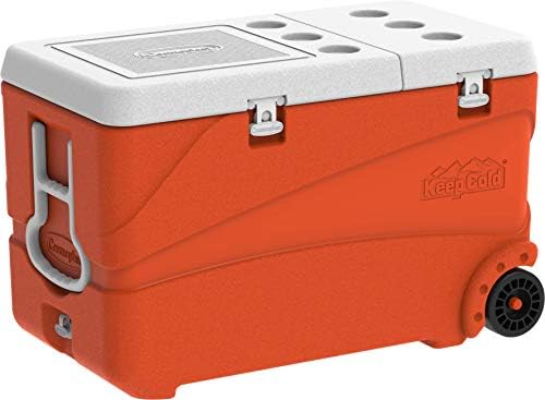 Cosmoplast Keep Cold Plastic Cooler Icebox Deluxe 102 Liters With ...