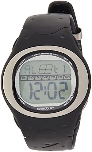 Speedo adxg01 silicone oval digital watch for kids - black price in ...