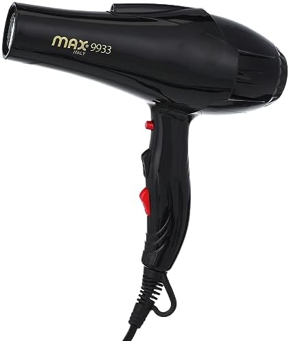 Max Hair Dryer with Large Store Bag, 3000 Watt, Model 9933 price in ...