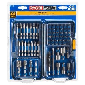 Ryobi 68 Piece Speedload & Driving Set - Screwdriver Bit Sets - Amazon.com