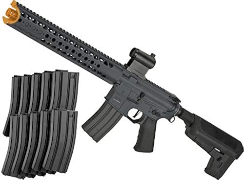 Evike Krytac War Sport Licensed LVOA-S M4 Carbine Airsoft AEG Rifle ...