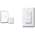 Amazon.com: Honeywell Home RCHT9610WF WiFi Thermostat + RPLS740B ...