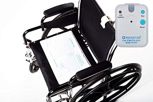 Patient Chair Alarm, 10" x 15" Chair Pad and Motion Sensor Alarm, 2 ...