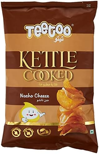 Teetoo Nacho Cheese Kettle Cooked Chips 150 g price in UAE | Amazon UAE ...