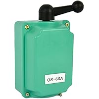 60 Amp Drum Switch Forward/Off/Reverse Motor Control Rain Proof ...