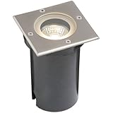 Pillar IP65 Stainless Steel GU10 Square Outdoor Decking Walk Over ...