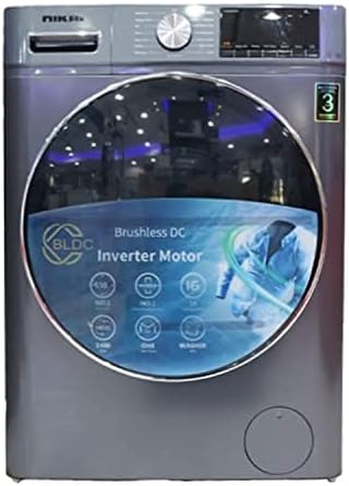 Nikai 8KG Front Load Washing Machine with Invertor Technology and ...