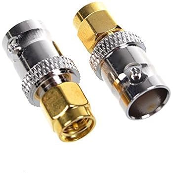 Amazon.com: SMA Male-Female Quick Disconnect Push-On Coaxial Adapter ...