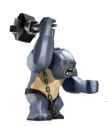 Amazon.com: LEGO Lord of the Rings Cave Troll Minifigure including ...
