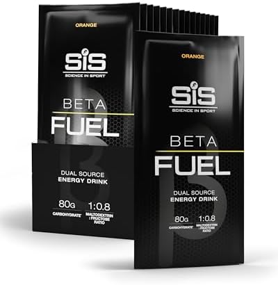 Science in Sport Beta Fuel 80 Dual Source Energy Drink Powder, Orange ...
