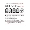 CELSIUS Sparkling Fuji Apple Pear, Functional Essential Energy Drink 12 ...