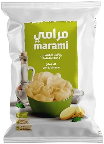 سعر Marami Salt and Vinegar Plain Potato Chips 100 g فى السعودية ...