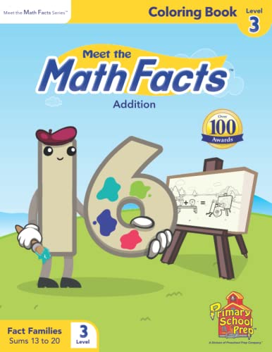 Meet the Math Facts Level 3 - Coloring Book: Kathy Oxley: 9781935610571 ...