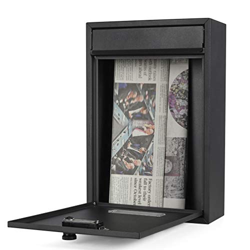 Wall Mounted Mailboxes with Rust-Proof Cover, Decaller Outdoor ...