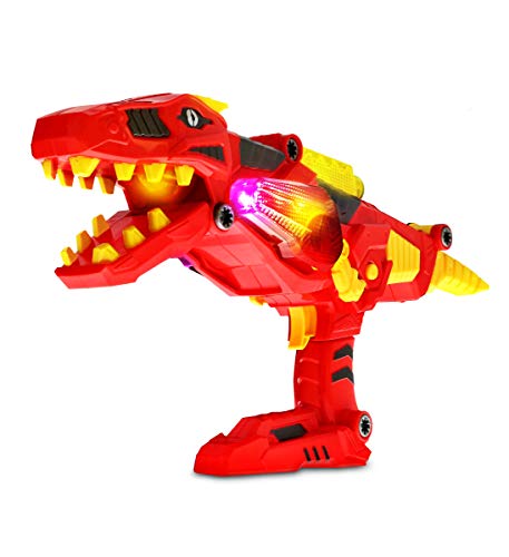 Mozlly Dinosaur Gun 3 in 1 Transforming Space Battle Take Apart Toy Gun ...