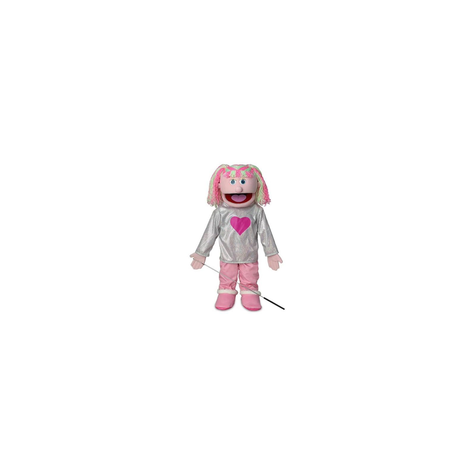 25" Kimmie, Pink Girl, Full Body, Ventriloquist Style Puppet - Epic ...