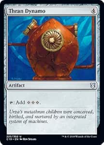 Magic: The Gathering - Thran Dynamo - Commander 2019 : Toys & Games