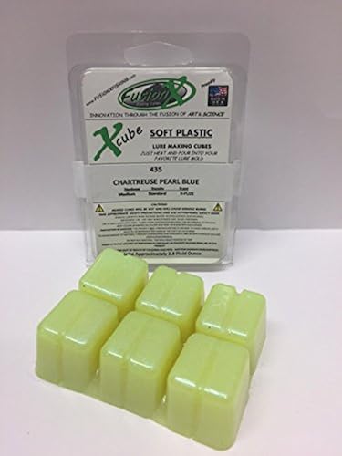 Fusion X Fishing - Xcube Soft Plastic Plastisol Lure Making Cubes ...
