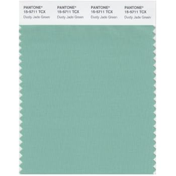 PANTONE Smart 15-5711X Color Swatch Card, Dusty Jade Green - Wall Decor ...