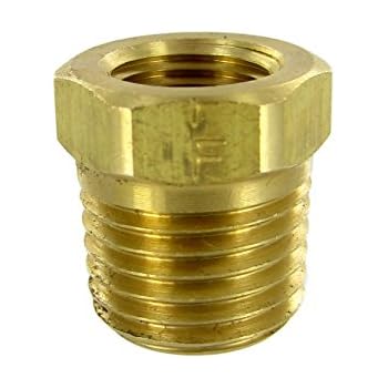 B20604-Dl Brass Reducer Bushing 3/8" Mpt X 1/4" Fpt - Pipe Fittings ...
