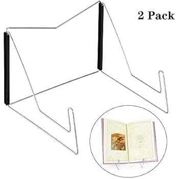 Amazon.com : Book Holder, Hands Free Textbook Stand, Portable ...