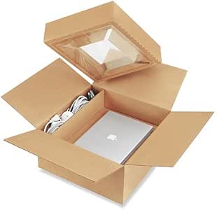 Amazon.com: Universal Laptop Shipping Box w/Retention Insert (1 ...
