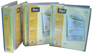 Amazon.com : Filexec View 3 Ring Binder, Custom Front, Spine and Back ...