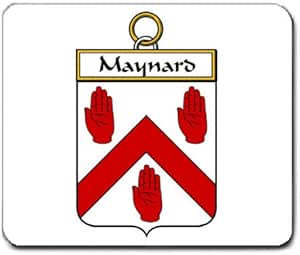 Amazon.com: Maynard Family Crest Coat of Arms Mouse Pad: Electronics