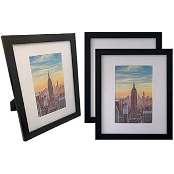 Amazon.com: 10x13 Smooth White / Super White Custom Mat for Picture ...