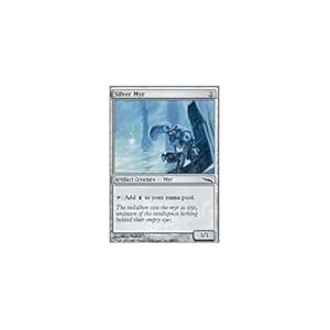 Amazon.com: Magic: the Gathering - Silver Myr - Mirrodin: Toys & Games
