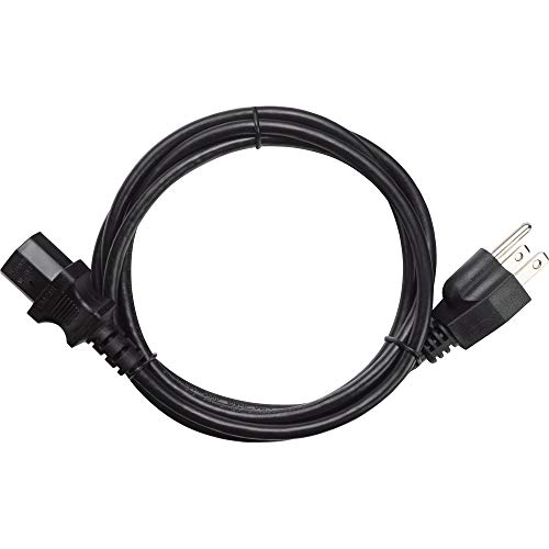 NavePoint UL Listed Power Cord Cable 3-Prong (NEMA 5-15P to IEC-320-C13) 6 Ft Black | Pricepulse