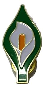 Amazon.com : Easter Lily Enamel Pin Badge - Irish Republican Rebel 1916 ...