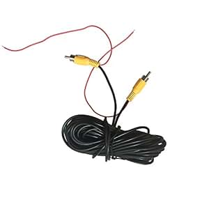 Amazon.com: Fontic 10M 32FT RCA with Trigger Cable Car RCA Video ...