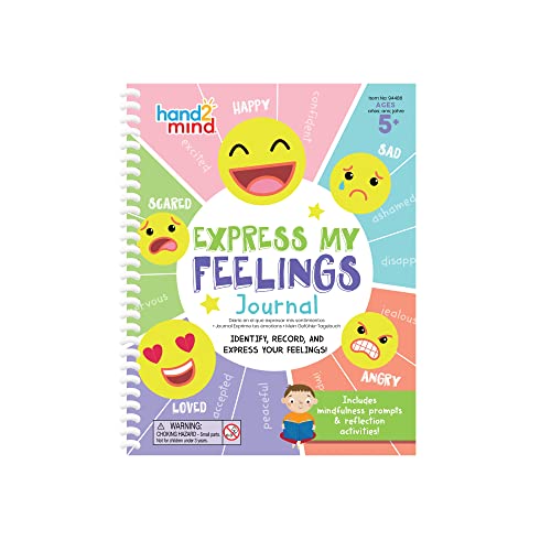 hand2mind Express My Feelings Journal, Mindfulness Journal with a ...