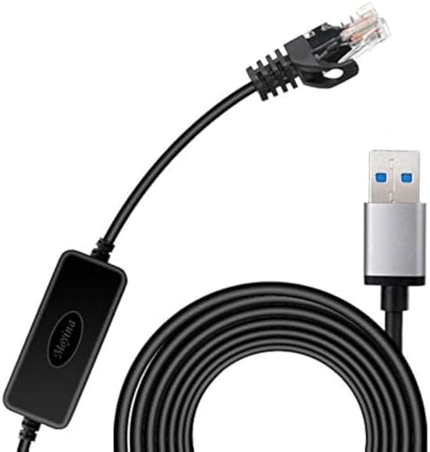 Moyina USB3.0 to RJ45 Gigabit Ethernet Network Cable for Switch, Router ...