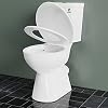 SUPERFLO Tall Toilet Elongated High Toilets for Seniors 18 Inch, Dual ...