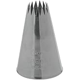 Amazon.com: Ateco # 866 - French Star Pastry Tip 1/2'' Opening Diameter ...