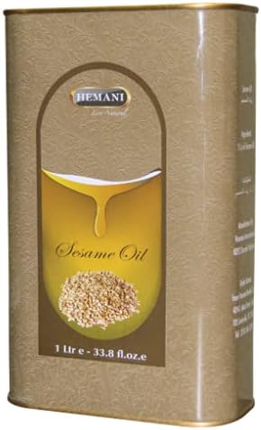 Hemani Sesame Oil-1 Ltr, 100% Rich In Vitamin, Shows Antiviral Property ...