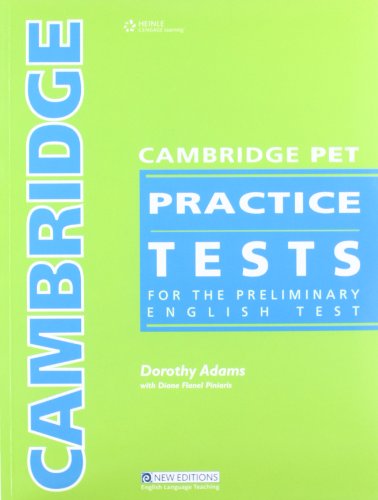 Cambridge Pet Practice Tests: 9789604033300: Amazon.com: Books