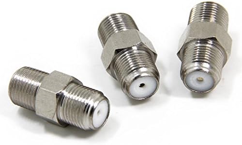 Ancable 3-Pack F81 1GHz Coupler F Type Female to Female RG6 Coaxial TV ...