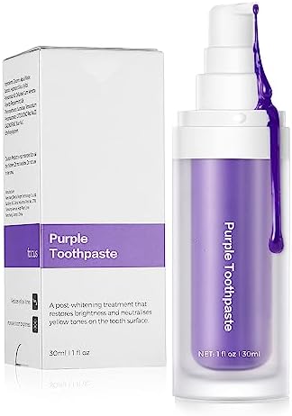 KASTWAVE Toothpaste, Purple Toothpaste for Teeth Whitening/Tooth Stain ...