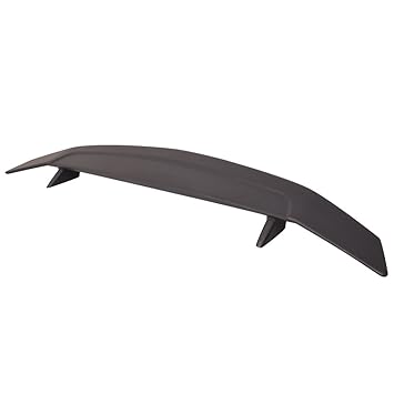 Amazon.com: Trunk Spoiler Compatible With Universal Cars | Matte Black ...