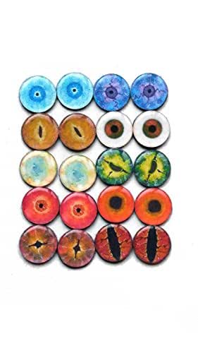Amazon.com: 20 - 1" Eye Tokens / Life Counters for Magic the Gathering ...