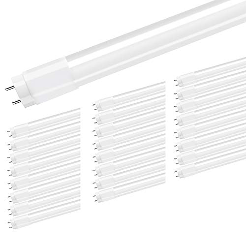 LED Tubes to Replace Fluorescent. Tubes, Romwish 48" 18W(40W Equivalent ...