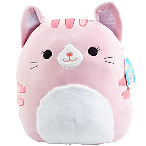 Squishmallows Large 16" Laura The Cat Plush - Official Kellytoy - Soft ...