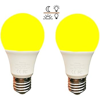 TCP 5W Equivalent LED Yellow Bug Light Bulbs, Non-Dimmable - - Amazon.com