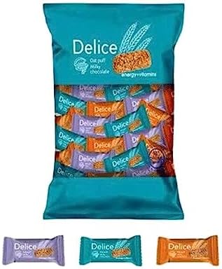 Delice Oat Puff Milk Chocolate Bar 500 g price in Saudi Arabia | Amazon ...